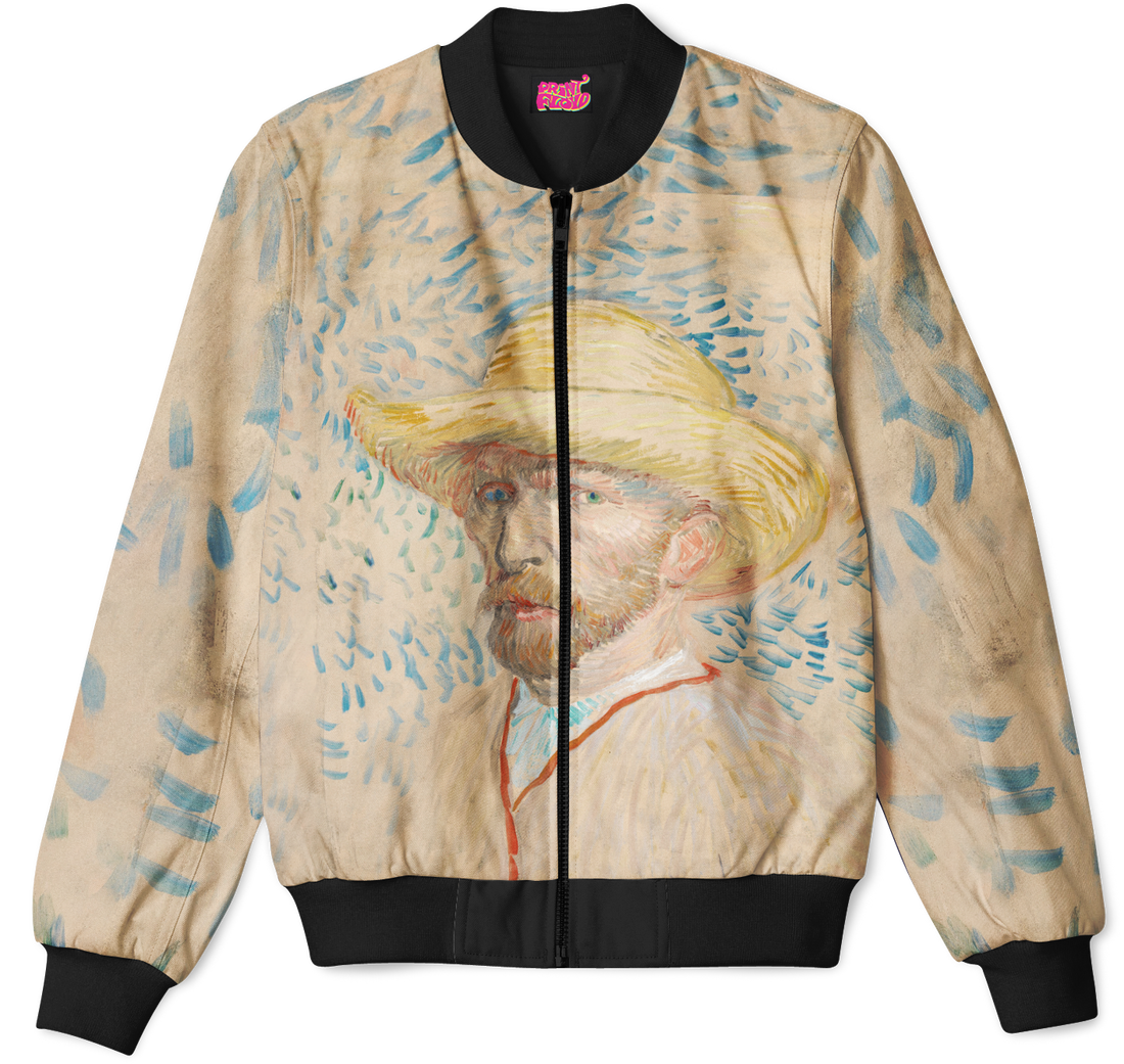 Vincent van Gogh - Self Portrait Bomber Jacket – printfloyd